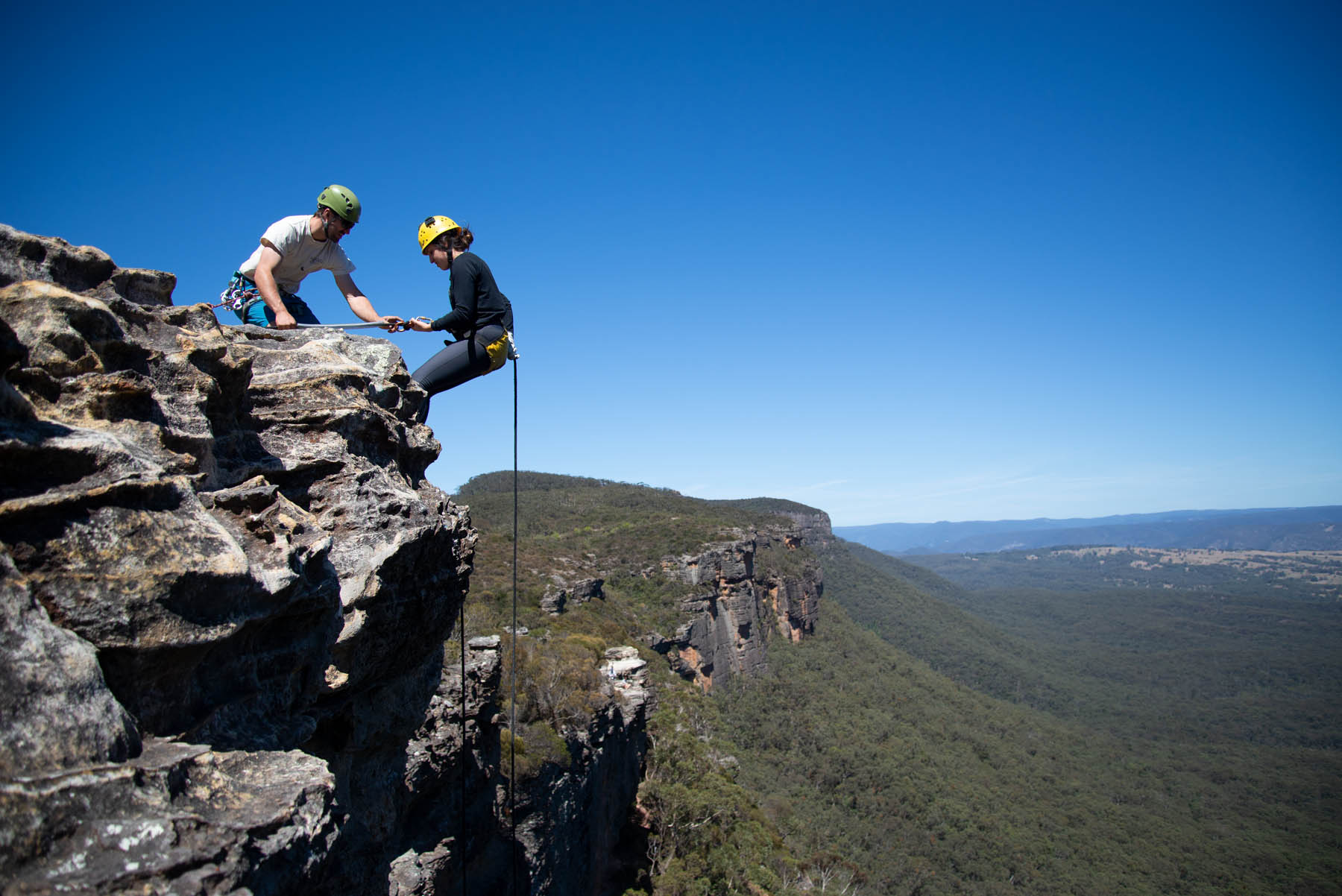 Blue Mountains Abseiling & Rock Climbing Combo | High and Wild