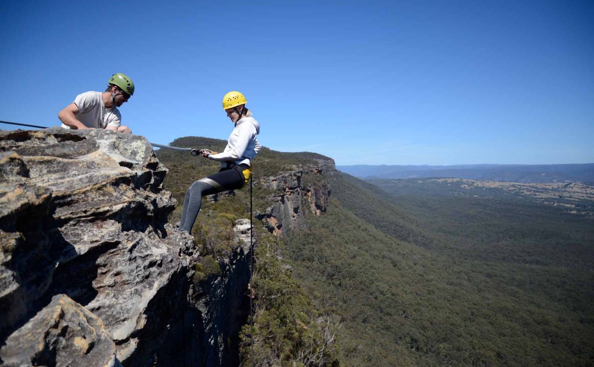 Abseiling in the Blue Mountains | High and Wild